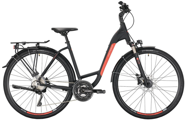VICTORIA Trekking bike Trekking 8.7 28"/51cm-M/30/deep black matt ...
